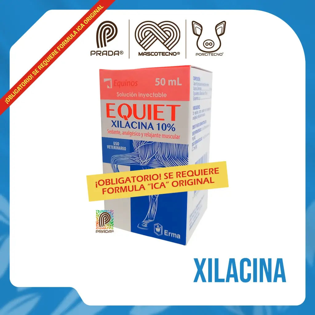 XILACINA 10% FRASCO x 50 ML | PRADA SABINC